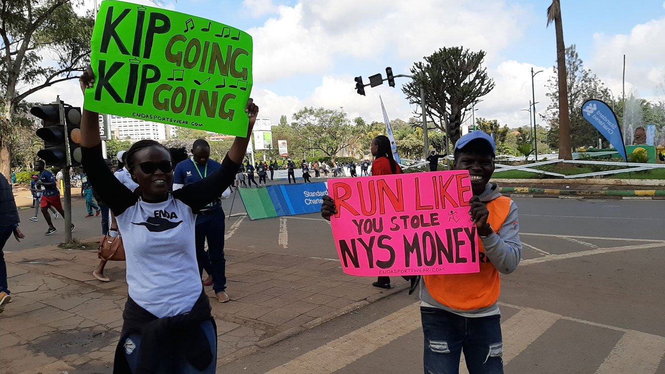 Cheeky Messages That Kept StanChart Marathon Competitors Going ... Cheeky Messages That Kept StanChart Marathon Competitors Going ...
